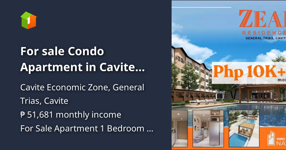 For sale Condo Apartment in Cavite Economic Zone General Trias Cavite [Condos 🏙️] (November 2025 ...