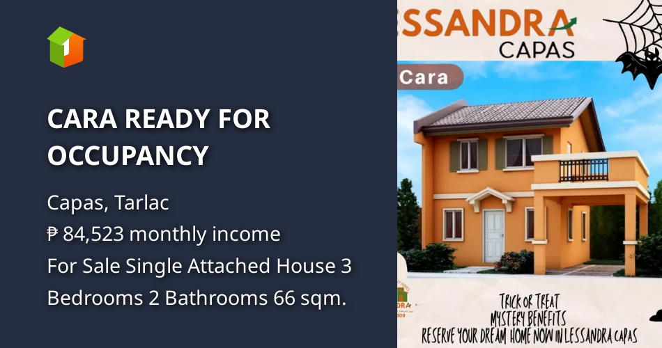 CARA READY FOR OCCUPANCY [Houses and Lots 🏘️] (October 2021) in Capas ...