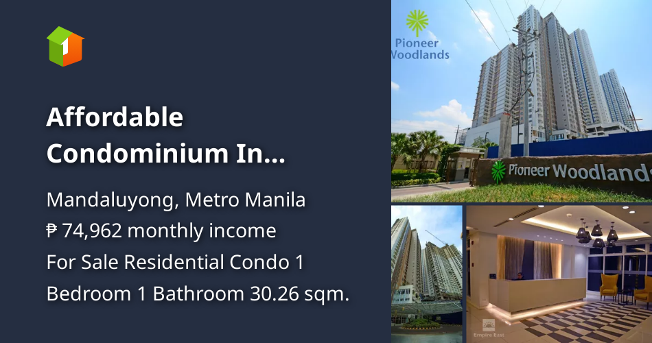 Affordable Condominium In Mandaluyong Along side EDSA [Condos 🏙️ ...