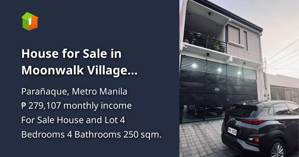 House for Sale in Moonwalk Village Paranaque City [Houses and Lots 🏘️ ...