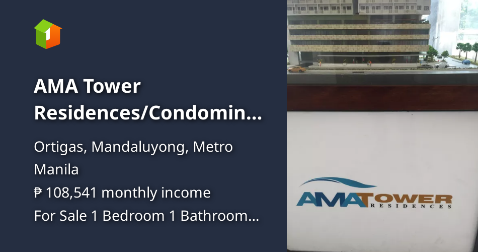 AMA Tower Residences/Condominium [Condos 🏙️] (September 2021) in ...