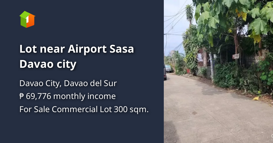 Lot near Airport Sasa Davao city [Lots 🚜] (February 2026) in Davao City ...