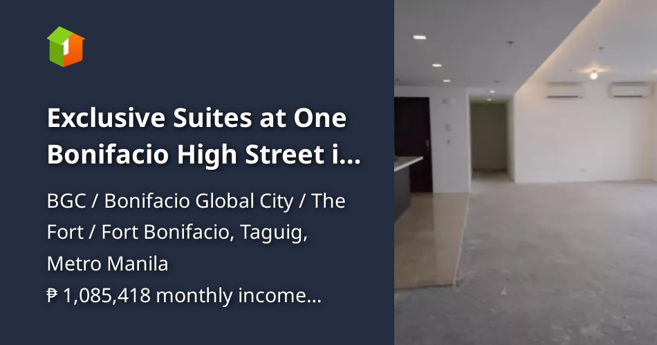 Exclusive Suites at One Bonifacio High Street in BGC [Condos 🏙️] (June ...