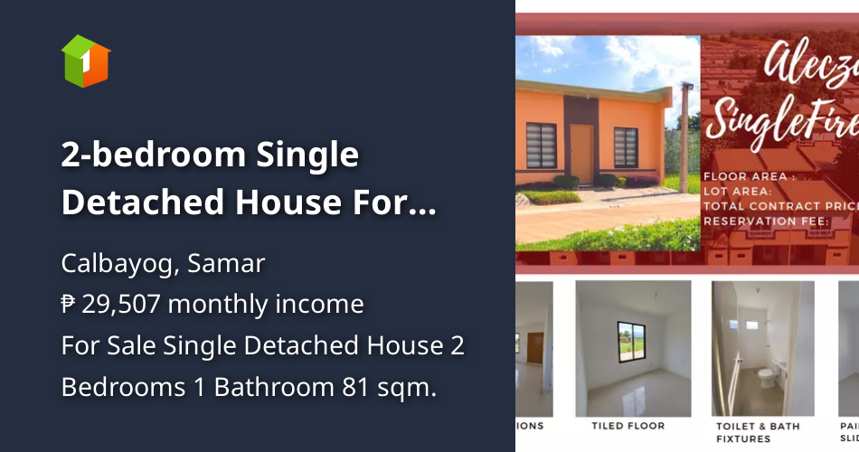 2-bedroom Single Detached House For Sale in Calbayog Samar [Houses and ...