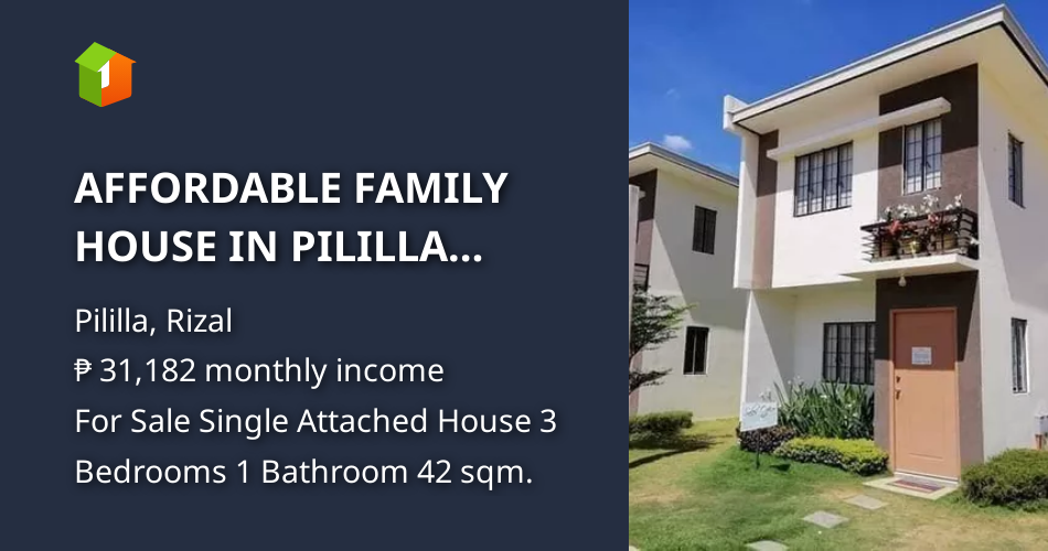 AFFORDABLE FAMILY HOUSE IN PILILLA RIZAL [Houses and Lots 🏘️] (December ...