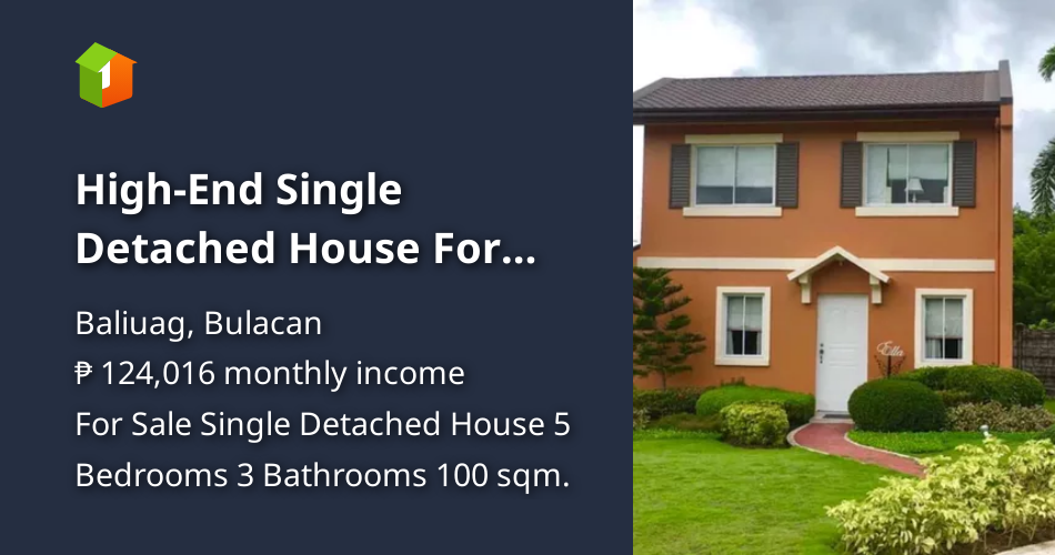 High-End Single Detached House For Sale in Baliuag Bulacan [Houses and ...