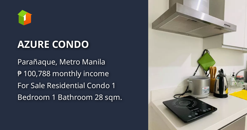 AZURE CONDO [Condos 🏙️] (May 2024) in Parañaque, Metro Manila for sale