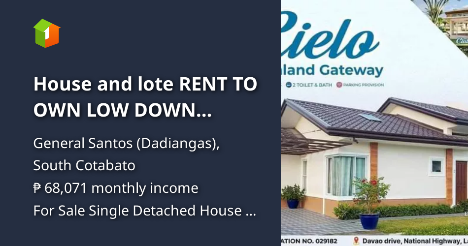 House and lote RENT TO OWN LOW DOWN PAYMENT [Houses and Lots 🏘️ ...