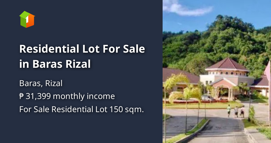 Residential Lot For Sale in Baras Rizal [Lots 🚜] (September 2025) in ...