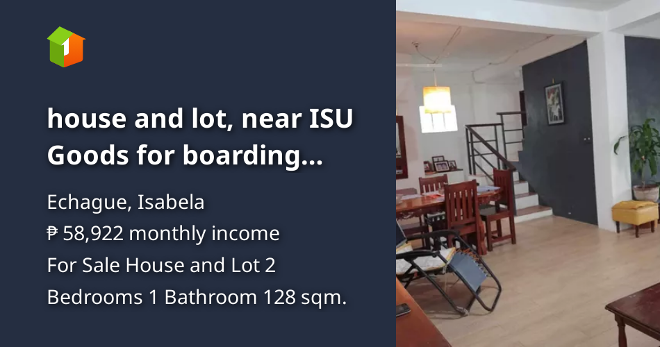 House and lot, near ISU Goods for boarding house dorm business [Houses ...