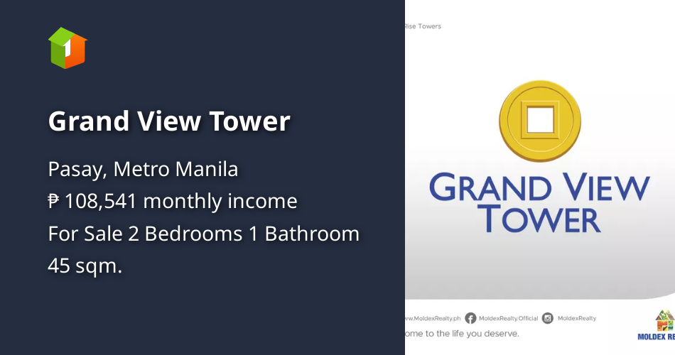 Grand View Tower [Condos 🏙️] (July 2021) in Pasay, Metro Manila for sale