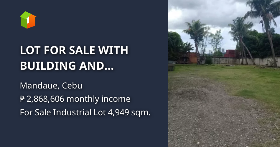 LOT FOR SALE WITH BUILDING AND WAREHOUSE IN MANDAUE [Lots 🚜] (July 2025 ...