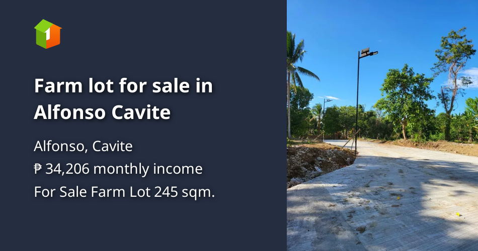 Farm lot for sale in Alfonso Cavite [Lots 🚜] (February 2025) in Alfonso, Cavite for sale
