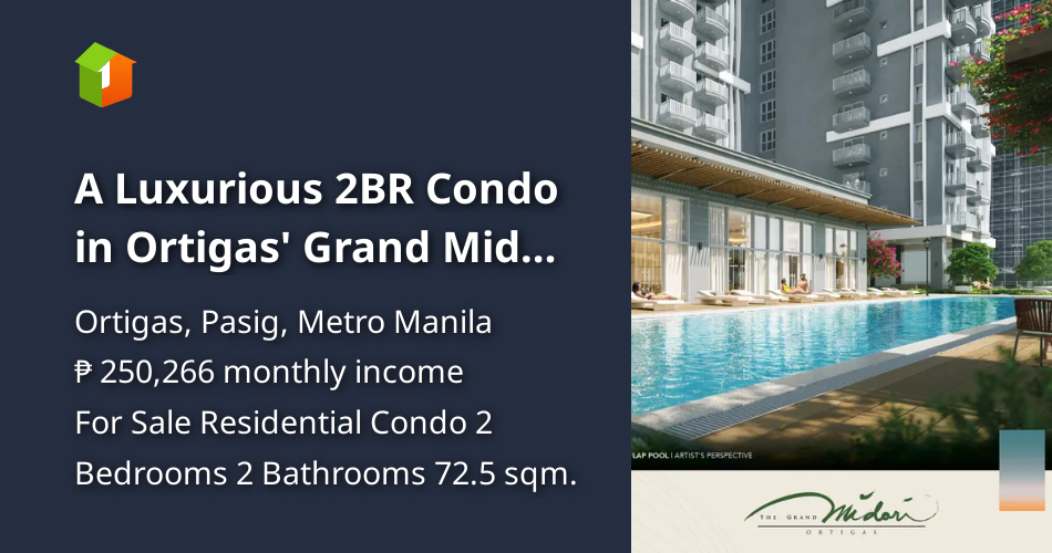 A Luxurious 2BR Condo in Ortigas' Grand Midori Tower, Japanese Inspired ...