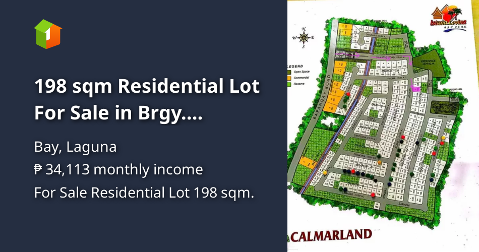 198 sqm Residential Lot For Sale in Brgy. Puypuy, Bay, Laguna [Lots 🚜 ...