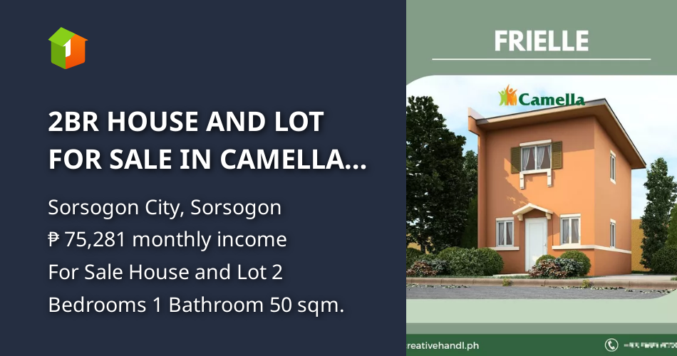 2BR HOUSE AND LOT FOR SALE IN CAMELLA SORSOGON - FRIELLE UNIT [Houses ...