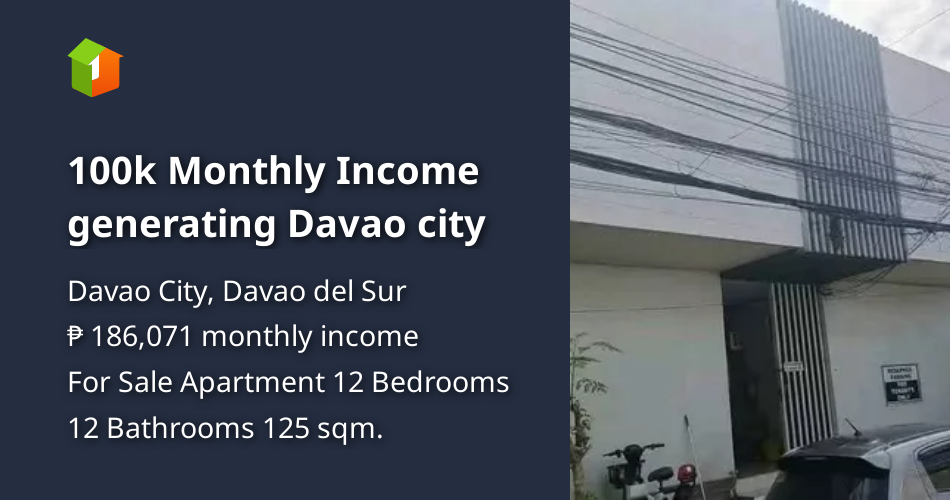 100k Monthly Income generating Davao city [Condos 🏙️] (February 2026 ...