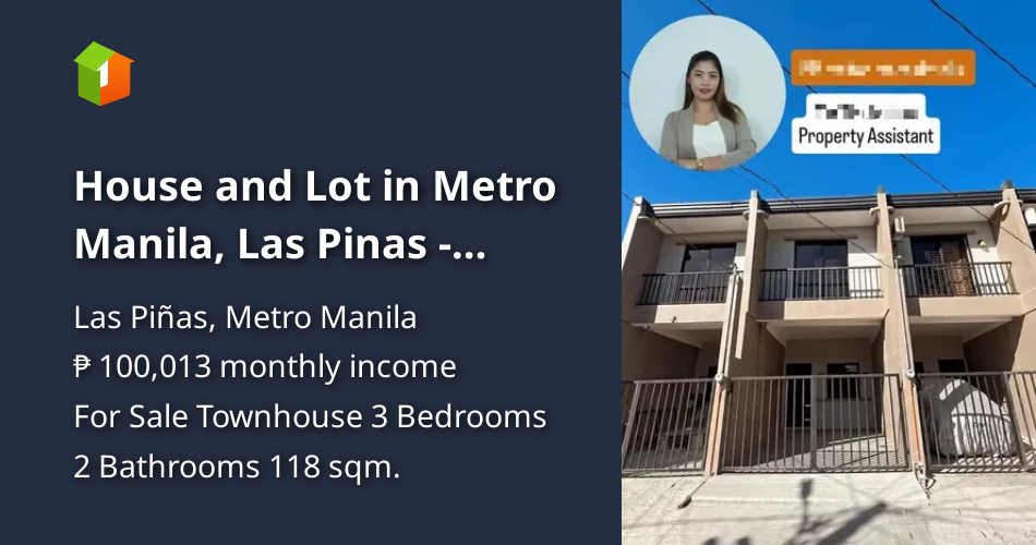 House and Lot in Metro Manila, Las Pinas -Ready For Occuoancy [Houses ...