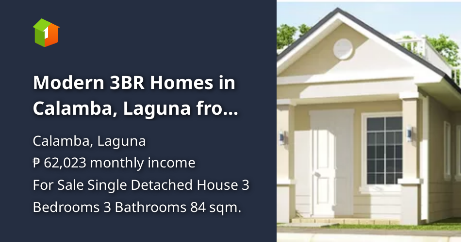 Modern 3BR Homes in Calamba, Laguna from Php 4M [Houses and Lots 🏘️] (September 2025) in Calamba ...
