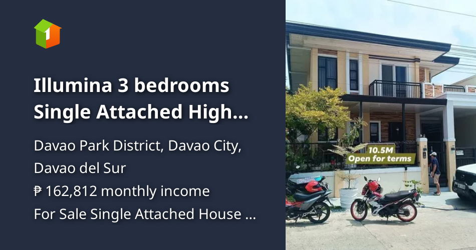 Illumina 3 bedrooms Single Attached High End subdivision House for Sale ...