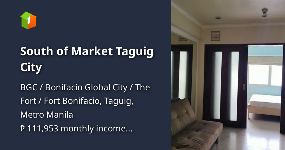 South of Market Taguig City [Condos 🏙️] (January 2024) in BGC / Bonifacio Global City / The Fort ...