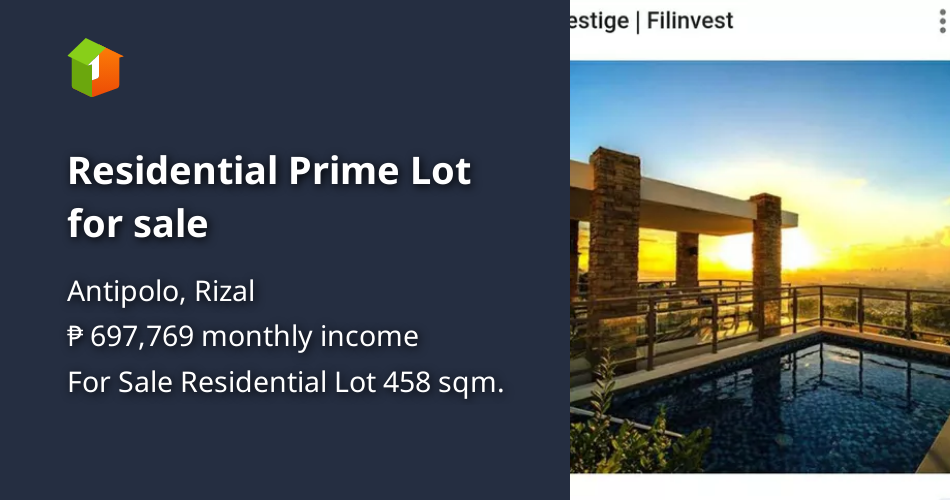 Residential Prime Lot for sale [Lots 🚜] (October 2023) in Antipolo ...