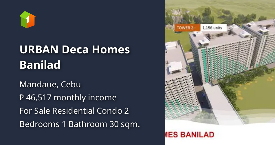 URBAN Deca Homes Banilad [Condos 🏙️] (November 2023) in Mandaue, Cebu ...