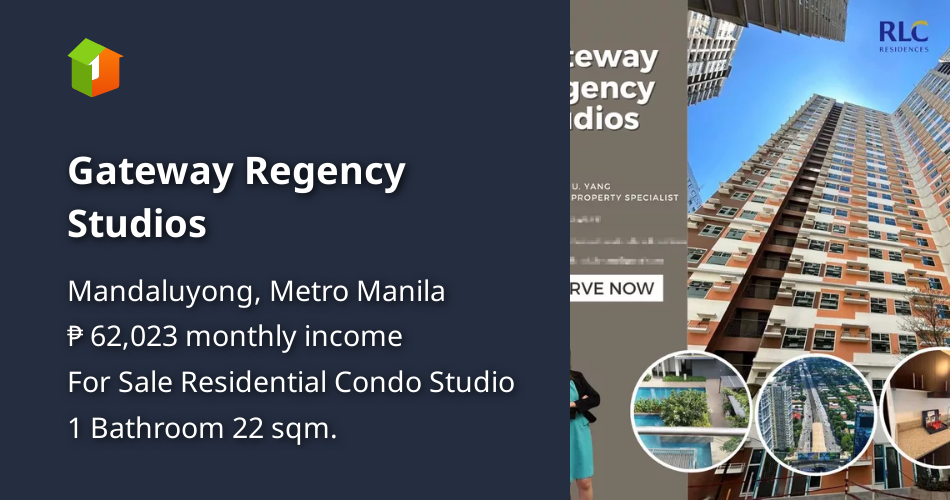 Gateway Regency Studios [Condo 🏙️] (November 2023) in Mandaluyong ...