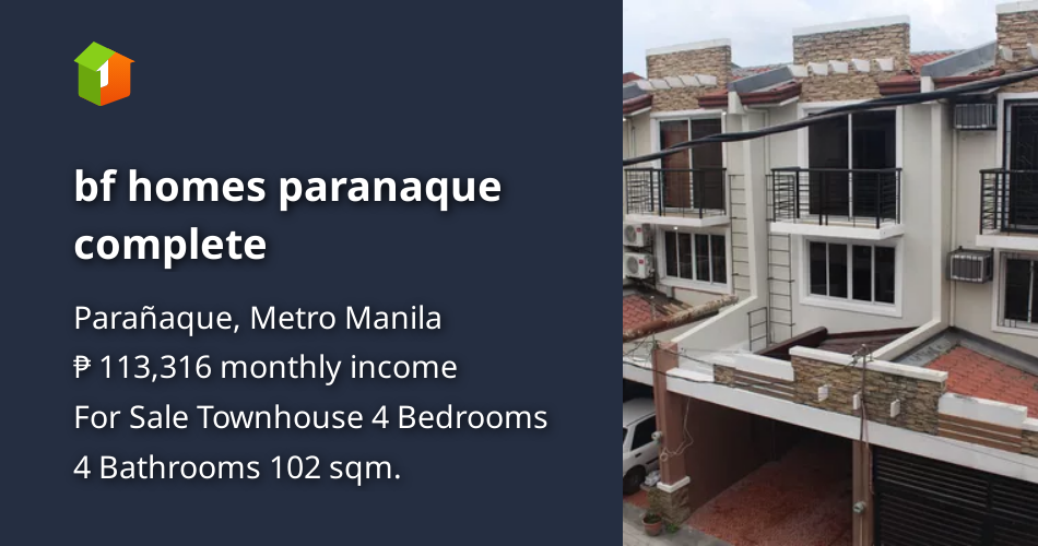 Bf homes paranaque complete [Houses and Lots 🏘️] (December 2023) in ...
