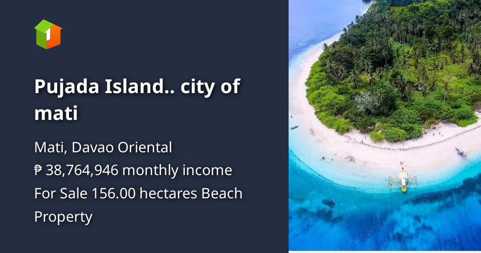 Pujada Island.. city of mati [Beach Properties 🏖️] (July 2024) in Mati ...