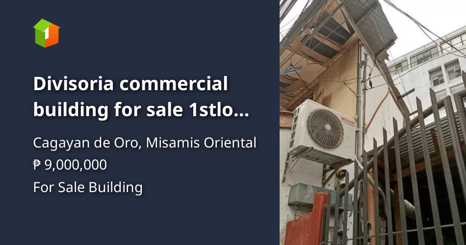 Divisoria commercial building for sale 1stlot clean titled 9M nego ...