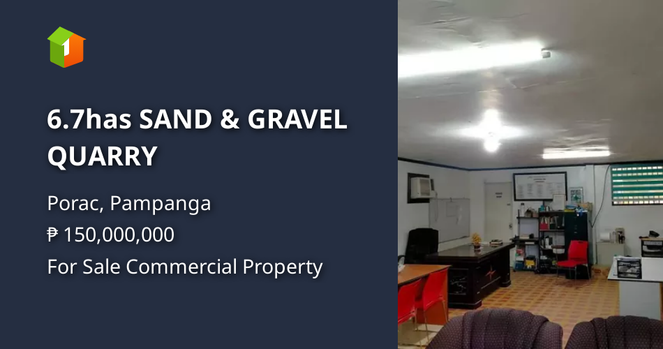 6.7has SAND & GRAVEL QUARRY [Commercial Properties 🏭] (August 2025) in ...