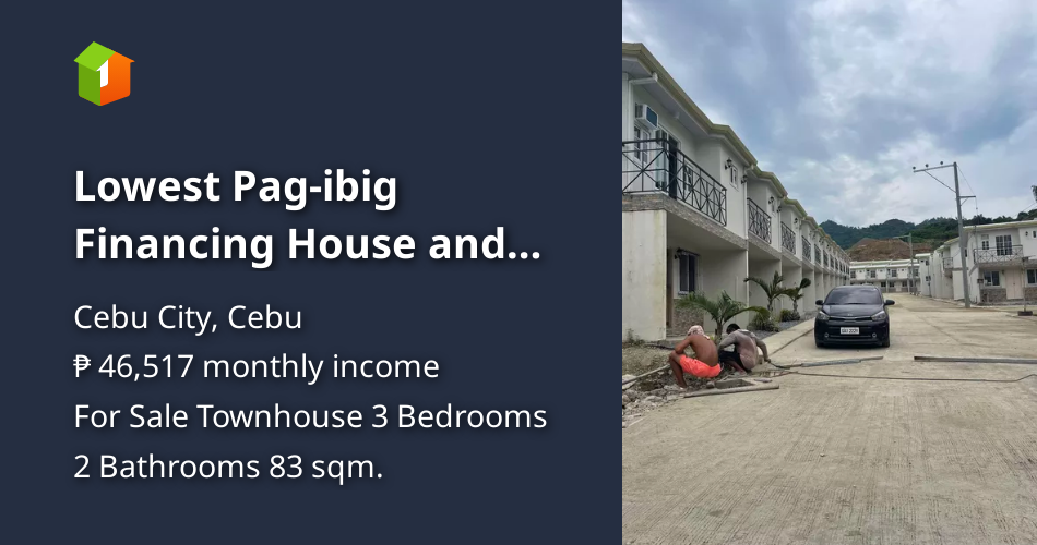 Lowest Pag-ibig Financing House and Lot in Cebu City, Binaliw [Houses ...