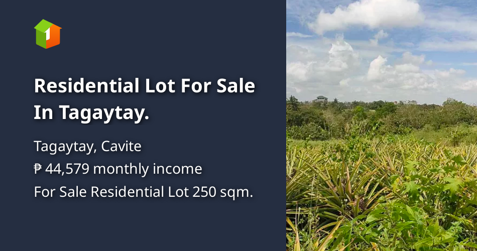 Residential Lot For Sale In Tagaytay. [Lots 🚜] (December 2025) in ...