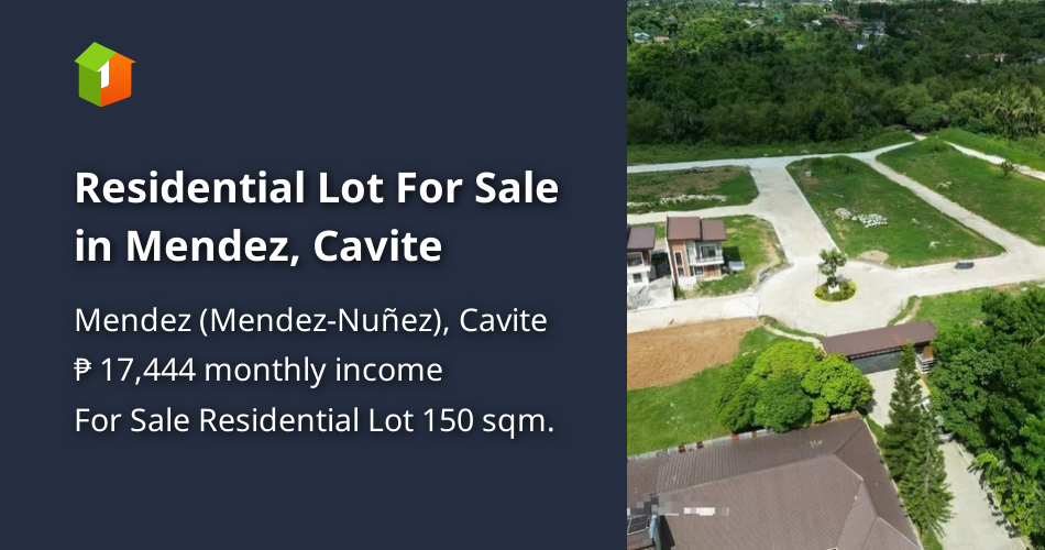Residential Lot For Sale in Mendez, Cavite [Lots 🚜] (December 2025) in ...
