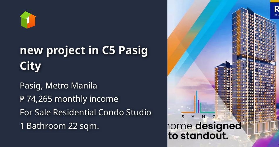 New project in C5 Pasig City [Condos 🏙️] (March 2022) in Pasig, Metro ...