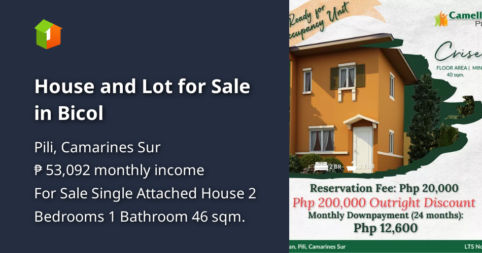 House and Lot for Sale in Bicol [Houses and Lots 🏘️] (June 2024) in ...