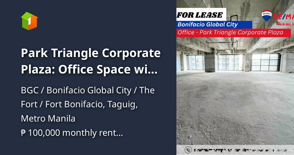 Park Triangle Corporate Plaza: Office Space with Parking [Condos 🏙️ ...