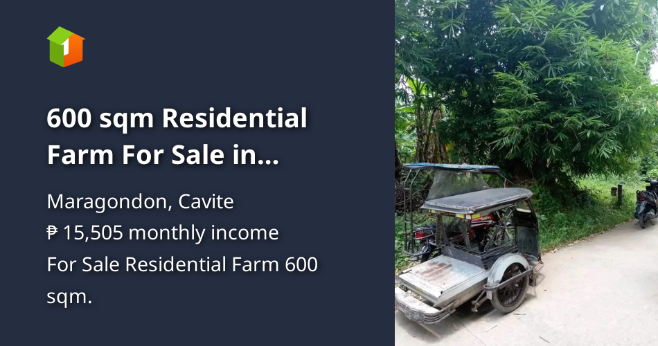 600 sqm Residential Farm For Sale in Maragondon Cavite [Lots 🚜] (March ...