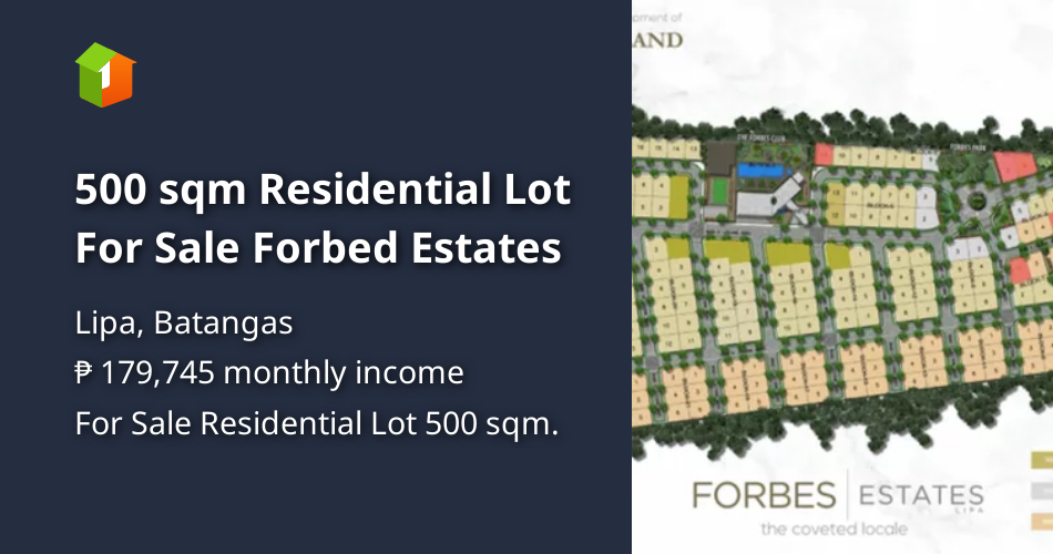 500 sqm Residential Lot For Sale Forbed Estates [Lots 🚜] (May 2022) in ...