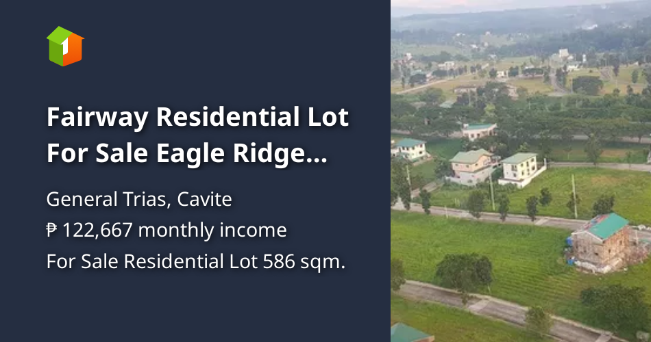 Fairway Residential Lot For Sale Eagle Ridge Golf Residential Estates ...