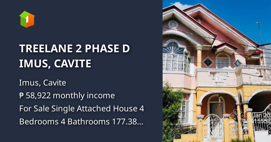TREELANE 2 PHASE D IMUS, CAVITE [Houses and Lots 🏘️] (May 2024) in Imus ...