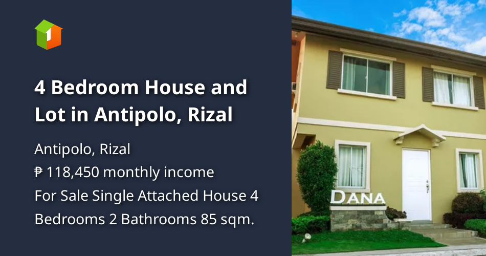 4 Bedroom House and Lot in Antipolo, Rizal [Houses and Lots 🏘️ ...