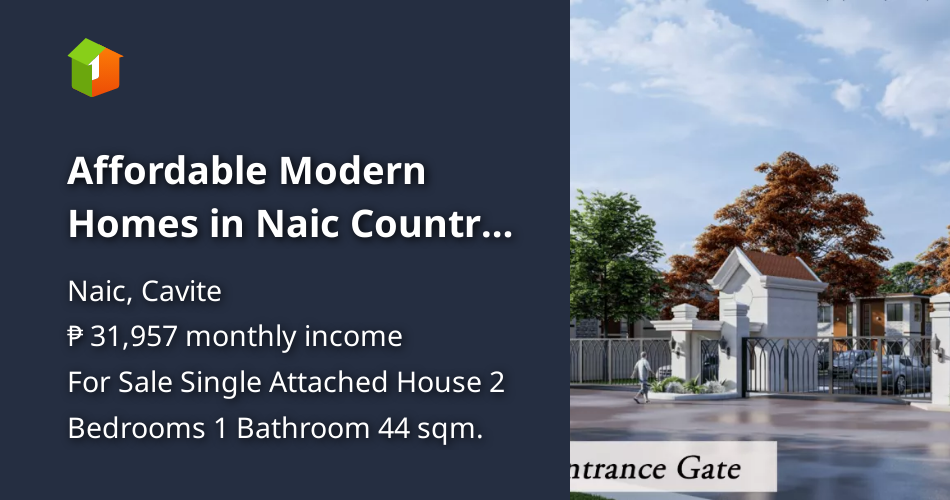 Affordable Modern Homes in Naic Country Homes Phase 1, Cavite [Houses ...