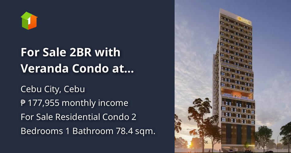 For Sale 2BR with Veranda Condo at Skyline Residences Lahug, Cebu City ...