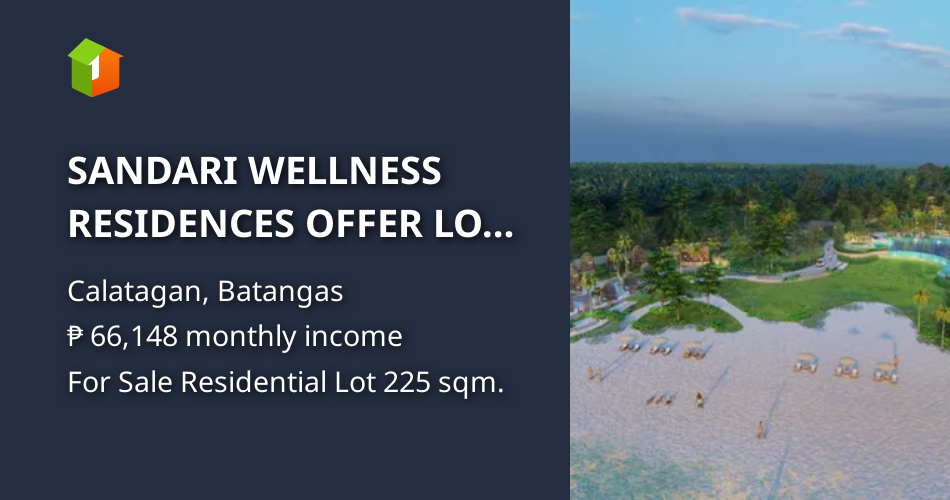 SANDARI WELLNESS RESIDENCES OFFER LOT ( cash / Bank terms ) [Lots 🚜 ...