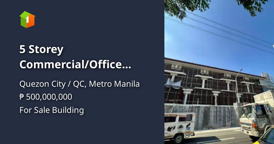 5 Storey Commercial/Office Building [Commercial Properties 🏭] (December ...