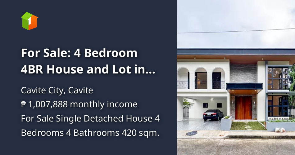 For Sale: 4 Bedroom 4BR House and Lot in Biluso, Cavite City at Riviera ...