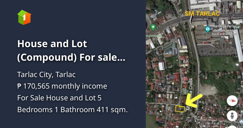 House and Lot (Compound) For sale Near SM TArlac. 411 Sqm [Houses and ...