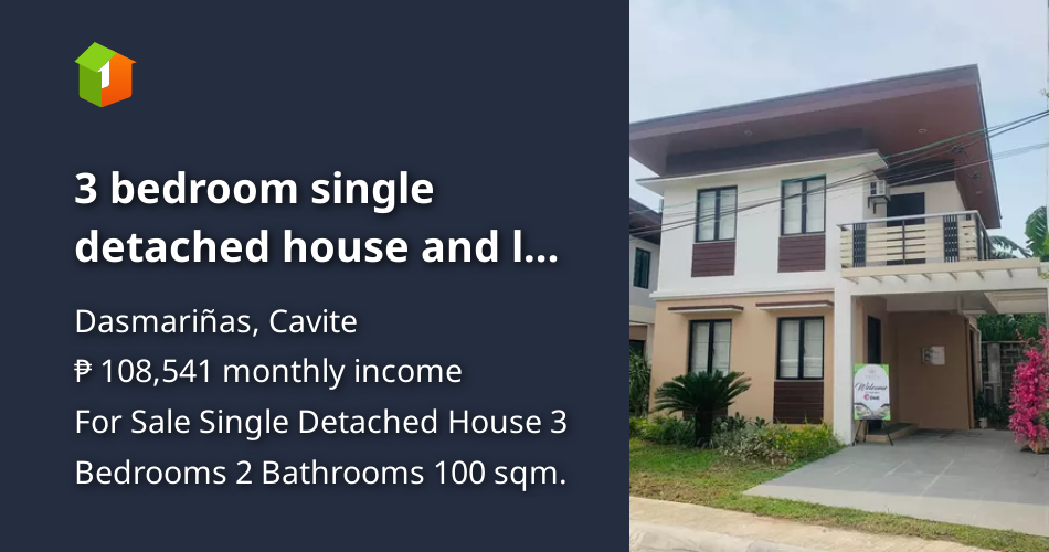 3 bedroom single detached house and lot in cavite. Commercial ...